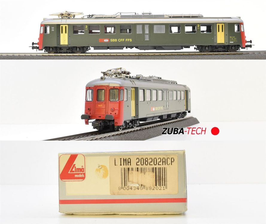 Lima 208202ACP Triebwagen RBe 4/4 SBB H0 | Kaufen auf Ricardo