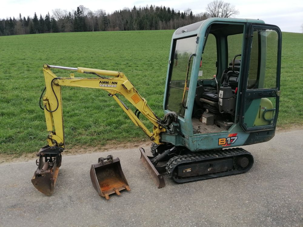 Bagger Yanmar B17 Hutter Kubota Cat Wacker | Kaufen auf Ricardo
