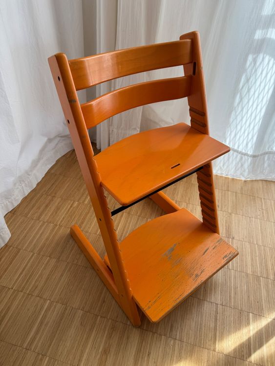 Tripp Trapp Stokke Orange Holz (Gebraucht) in Zürich für CHF 39 – nur ...