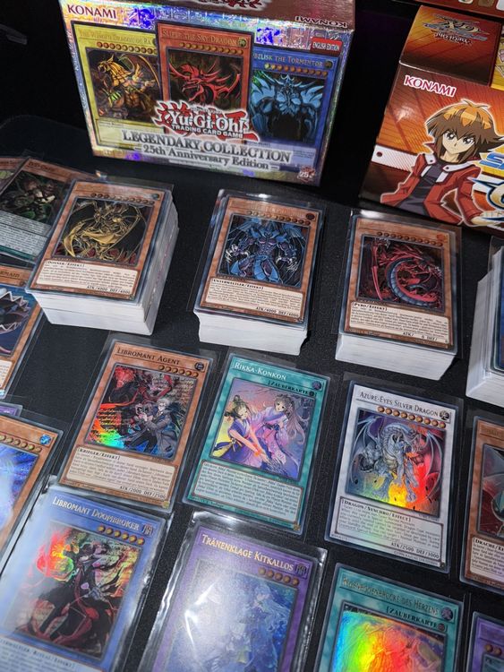 XXL Yu-Gi-Ho! Sammlung Blue eyes/Elemental Hero/Cyber Dragon | Kaufen ...