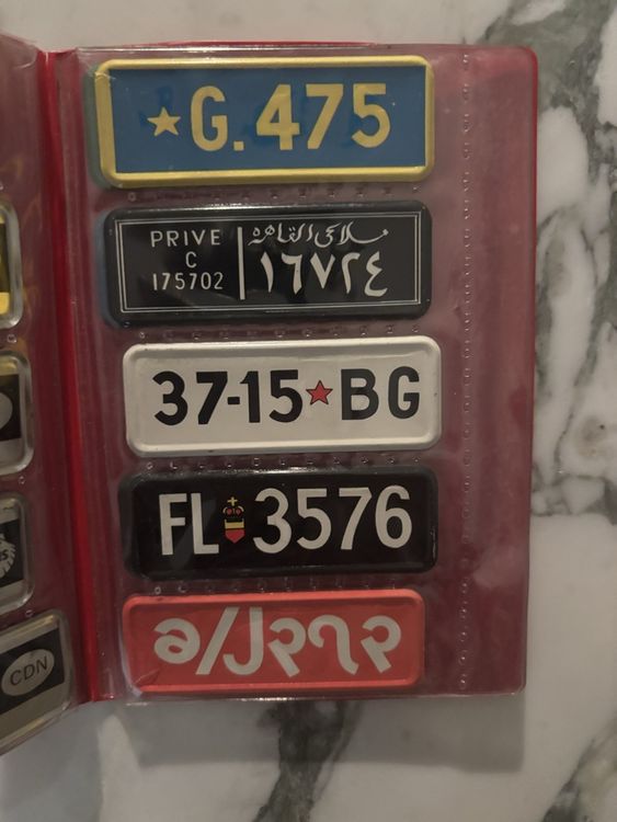 Shell Mini Kennzeichen Album (Gebraucht) in Pfeffingen für CHF 20 – mit ...