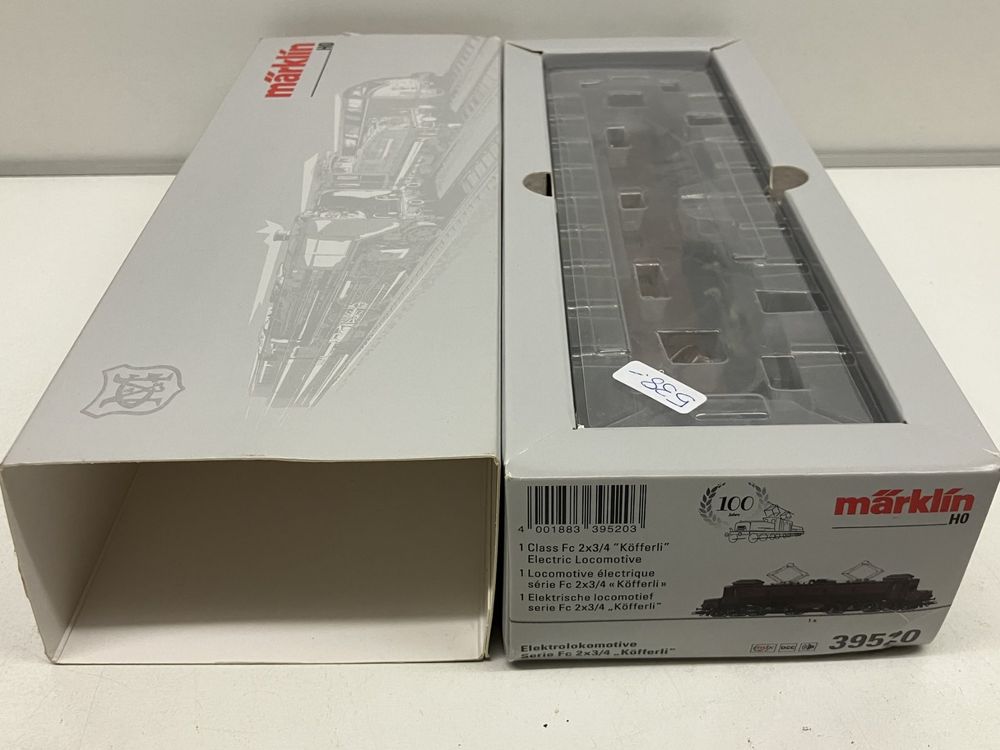 märklin 39520 Digital: Köfferlilok Serie Fc 2x3/4 SBB 12201 (Neu ...