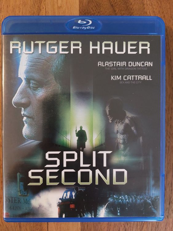 Blu Ray - Split Second (1992) Uncut (Gebraucht) in Rheinfelden für CHF 10.9 – mit Lieferung auf ...