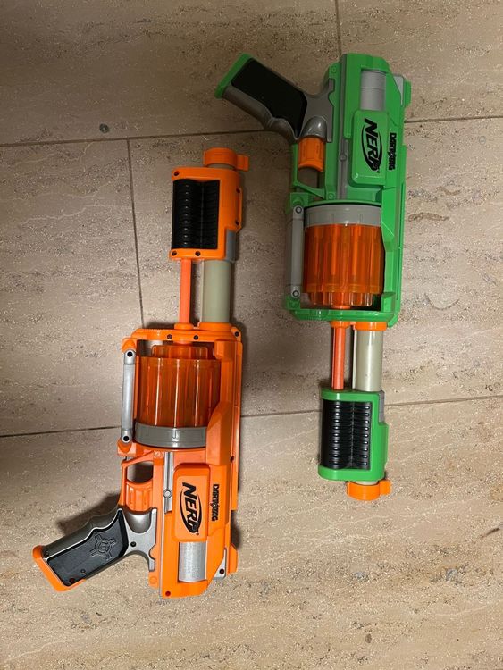 2 NERF Revolver, top Zustand! (Gebraucht) in Zürich für CHF 20 – mit ...
