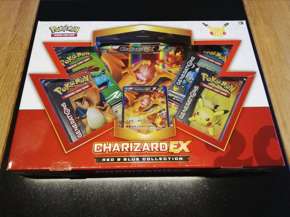 Red and Blue Collection CHARIZARD EX BOX (Gebraucht) in Le Locle für ...