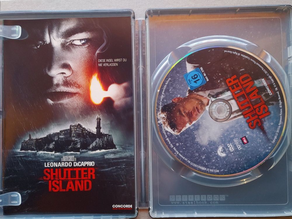 📀🎬 - "Shutter Island" (DVD - Limited Steelbook-Edition) (Gebraucht) in Männedorf für CHF 4 – mit ...