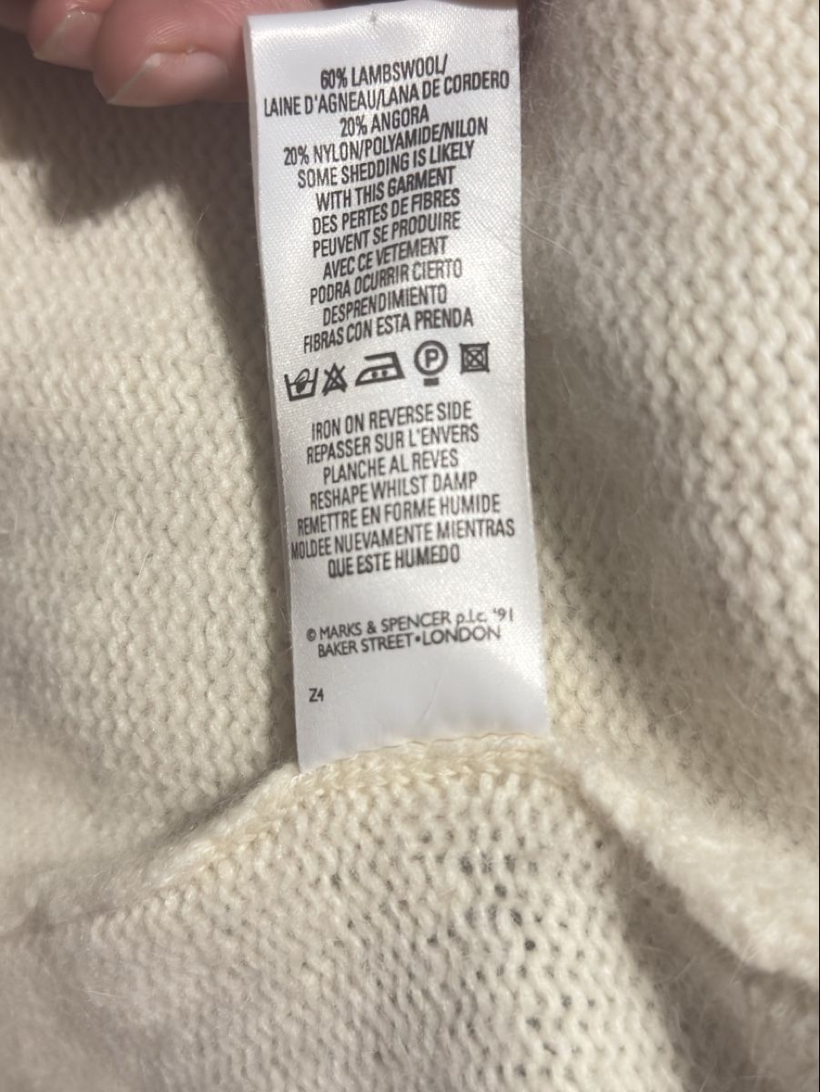 Cardigan St Michael Perles 60% Laine d'agneau Taille 40 (Neuf (Voir ...