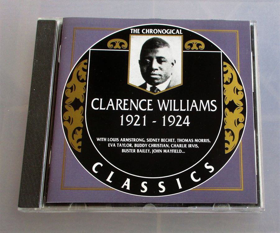 CLARENCE WILLIAMS - 1921-1924 (Gebraucht) in Lichtensteig für CHF 4 – mit Lieferung auf Ricardo ...