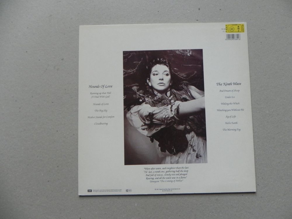 LP brit. Rock Pop Sängerin Kate Bush 1985 Hounds of Love (Gebraucht) in ...