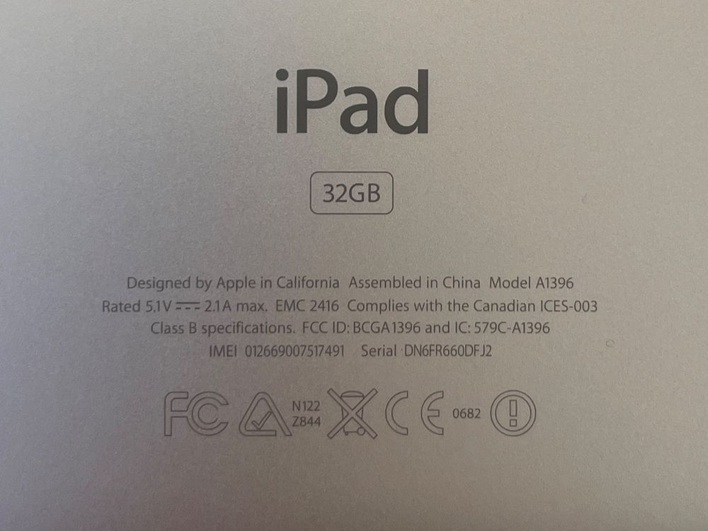 iPad 2 - Schwarz - 32GB - GSM-Modell - SIM ink. 30 Pin Kabel | Kaufen ...