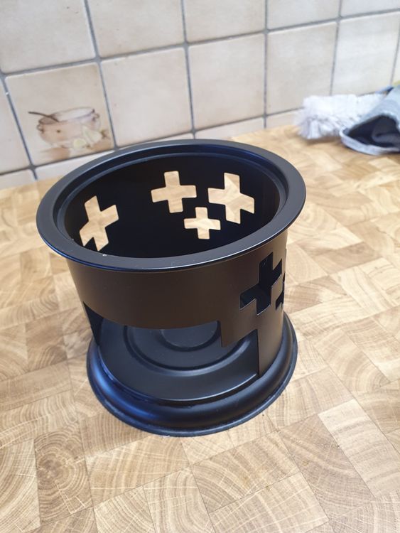 Mini Fondue Caquelon mit CH-Kreuz | Kaufen auf Ricardo