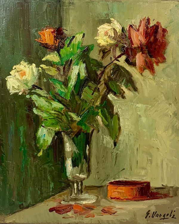 Ernest Voegeli (1900-1988) Stilleben Gemälde (Gebraucht) in Root für ...