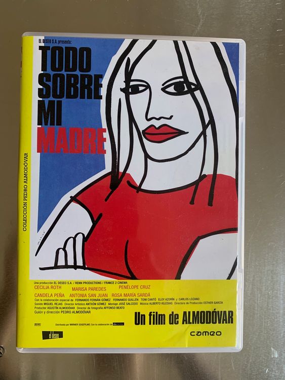Dvd Todo Sobre Mi Madre Almodóvar Kaufen Auf Ricardo