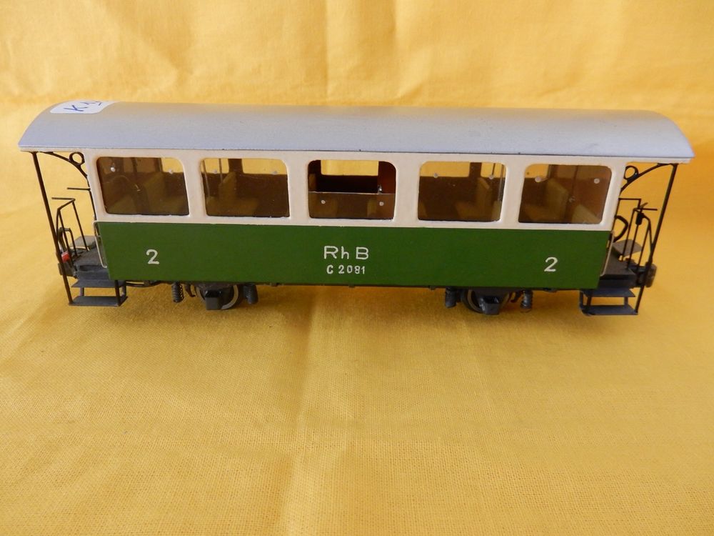 Om - Messing / Laiton - RhB- Voiture 2 ess 2 cl (Handarbeit) | Kaufen auf Ricardo