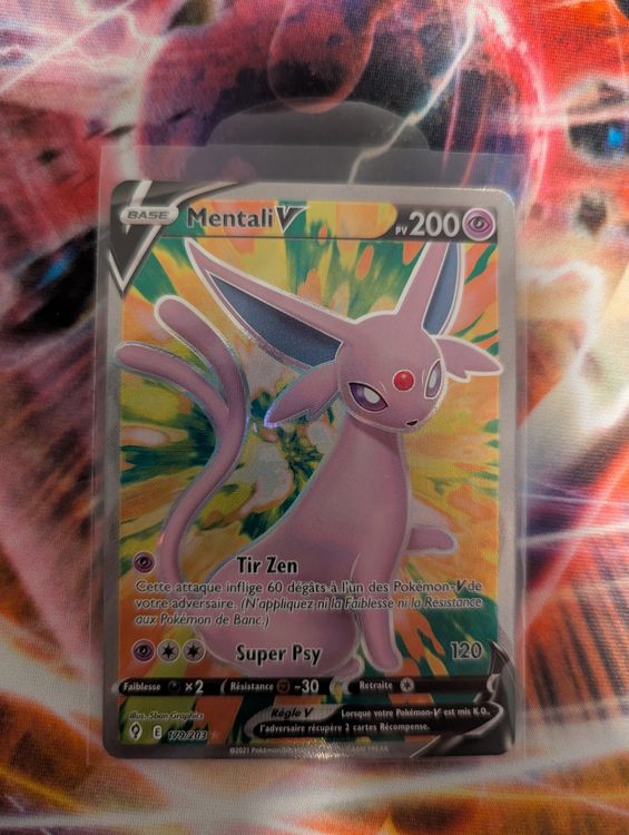 Carte Pokémon Mentali V179/203 Evolution Céleste FR (Neu (gemäss ...