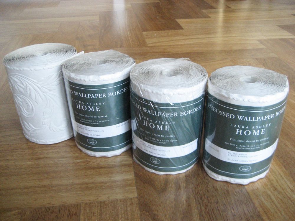 Tapeten Bordure Weiss Ohne Muster