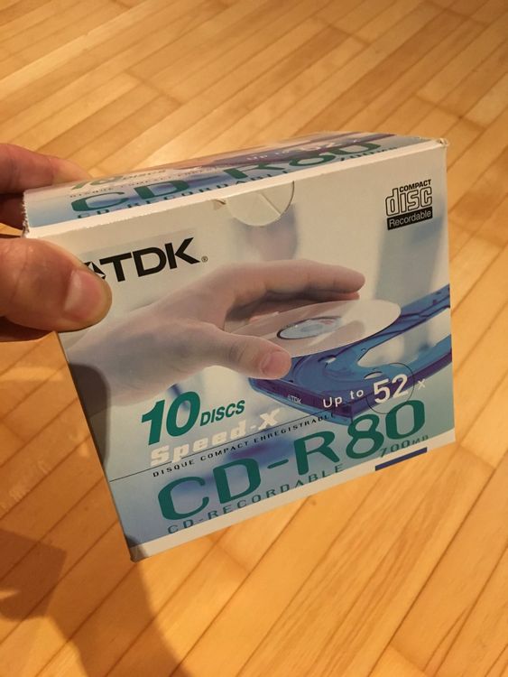 30 Stk TDK CD-R80 Speed-X Rohlinge (700MB) neuwertig | Kaufen auf Ricardo