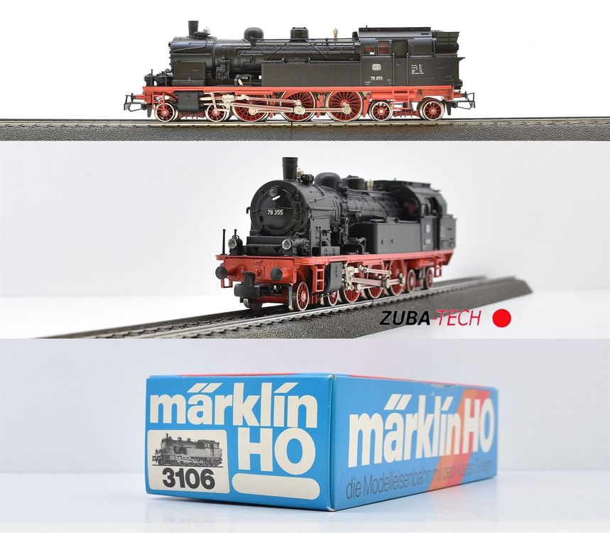 Märklin 3106 Dampflok BR 78 DB H0 WS OVP | Kaufen auf Ricardo