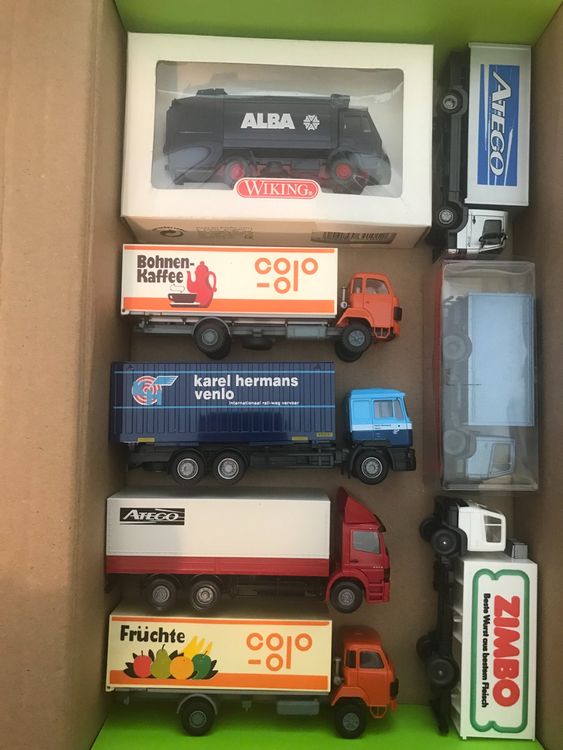 8x LKW Sammlung u.a. 2x Saurer Schweizer Modelle (Gebraucht) in Luzern für CHF 40 – mit ...