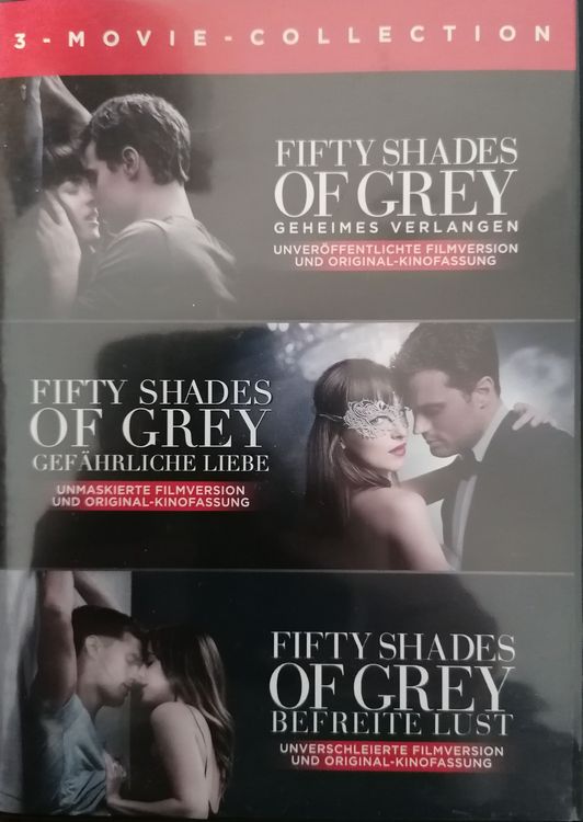 Fifty Shades of Grey - 3 Movie Collection - DVD (Gebraucht) in ...