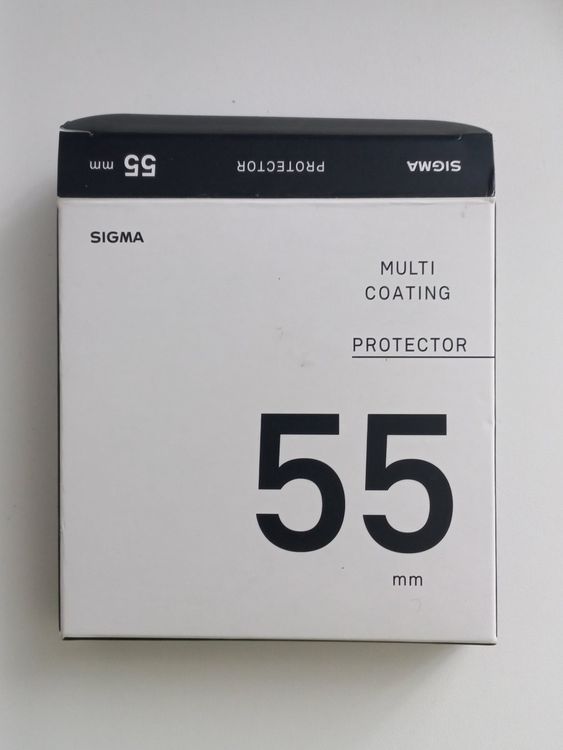 SIGMA PROTECTOR filter 55m (Neu und originalverpackt) in Niederdorf für CHF 1 – mit Lieferung ...