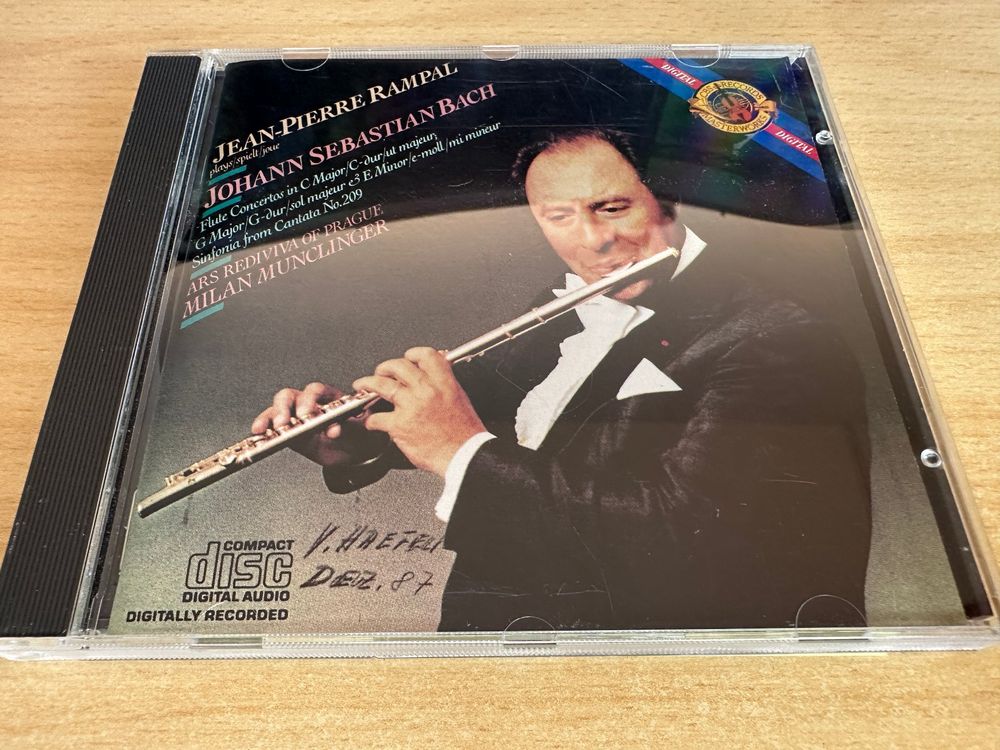 Jean-Pierre Rampal, Ars Rediviv - Flute Concertos In C Major (Gebraucht) in Rikon im Tösstal für ...