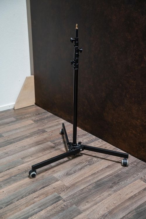 Manfrotto 299B, Studiostativ mit Rollen (Alte Bauweise) (Gebraucht) in ...