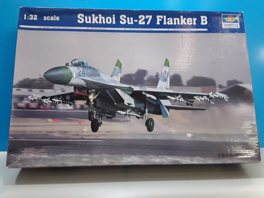 Trumpeter _ Sukhoi Su-27 Flanker B _ 1:32 | Kaufen auf Ricardo