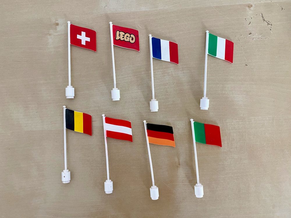 LEGO Classic European Flags (set nr. 493); raro (1966)! | Kaufen auf ...