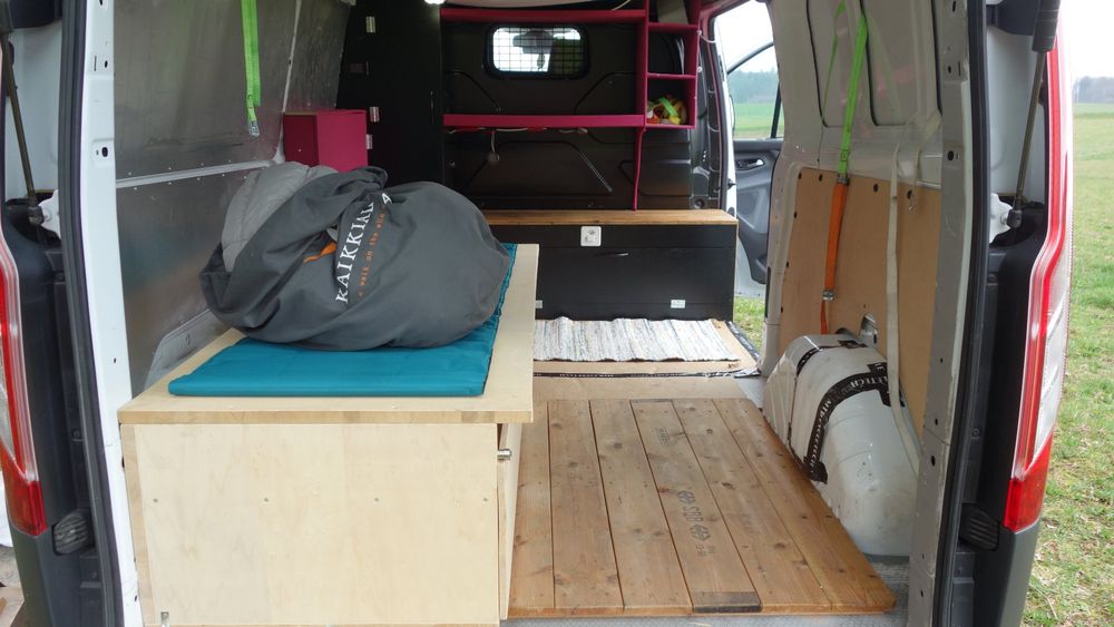 Ford Transit Custom Camper Wohnmobil Lieferwagen lange Ausf. (Gebraucht ...