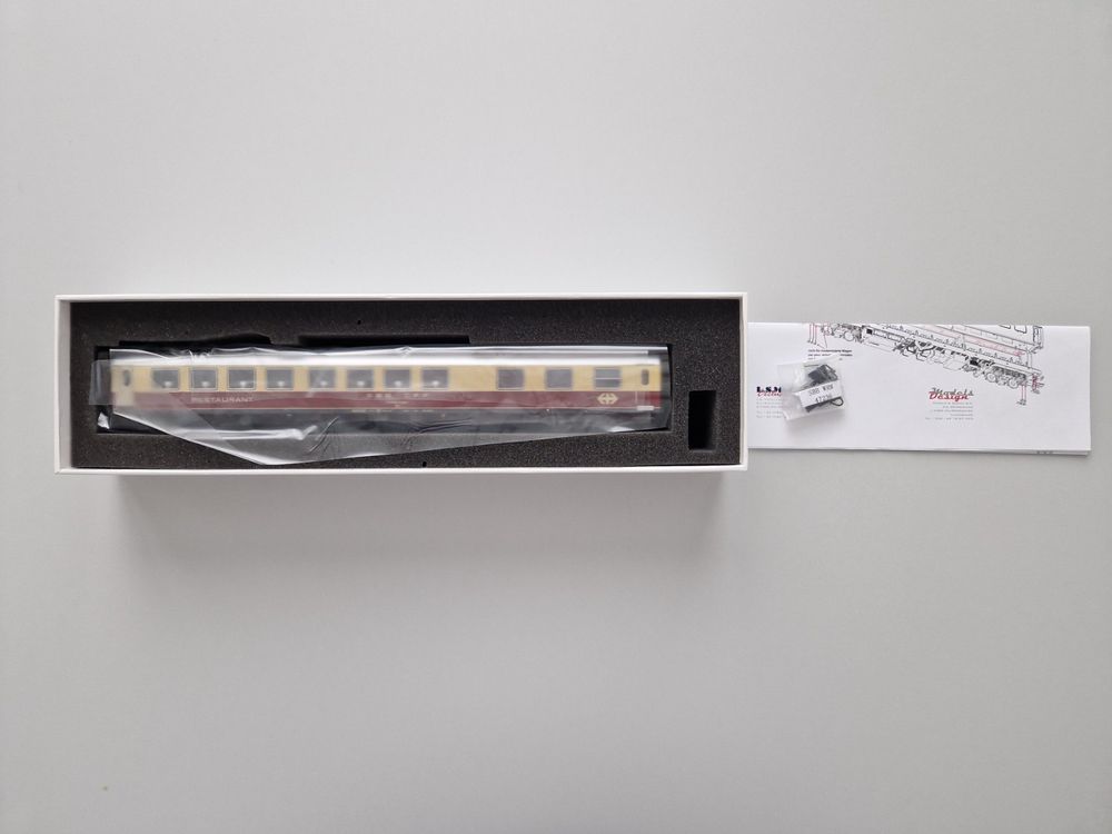 L.S. Models 47 236, Speisewagen Typ UIC-X WRm RIC, SBB (Neu und originalverpackt) in Volketswil ...