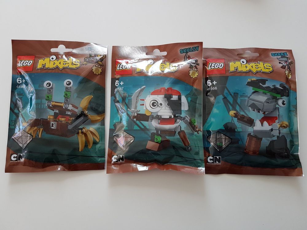 Rarität - Lego Mixels Series 8: 41566 / 41567 / 41568 | Kaufen auf Ricardo