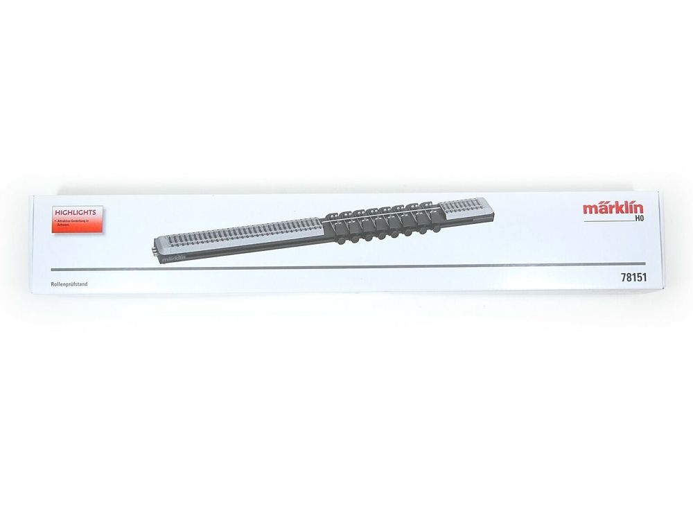 Märklin 78151 Rollenprüfstand Spur H0 (Neu und originalverpackt) in ...