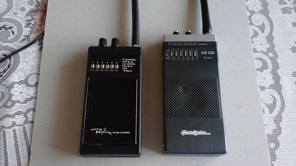 2 Stk. Funkscanner Regency HX 650 und Fanon Courier 6-HLU (Gebraucht ...