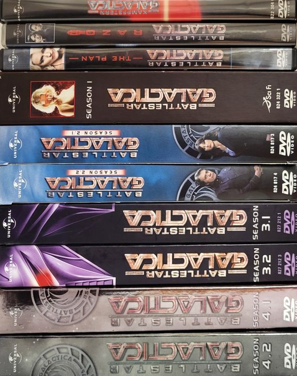 Battlestar Galactica (2004-2009) Komplette Serie, 25 DVDs | Kaufen auf Ricardo