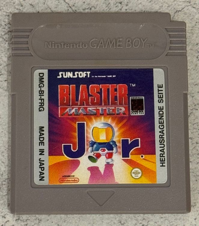 Blaster Master Jr. (Game Boy, Modul) (Gebraucht) in Felben-Wellhausen ...