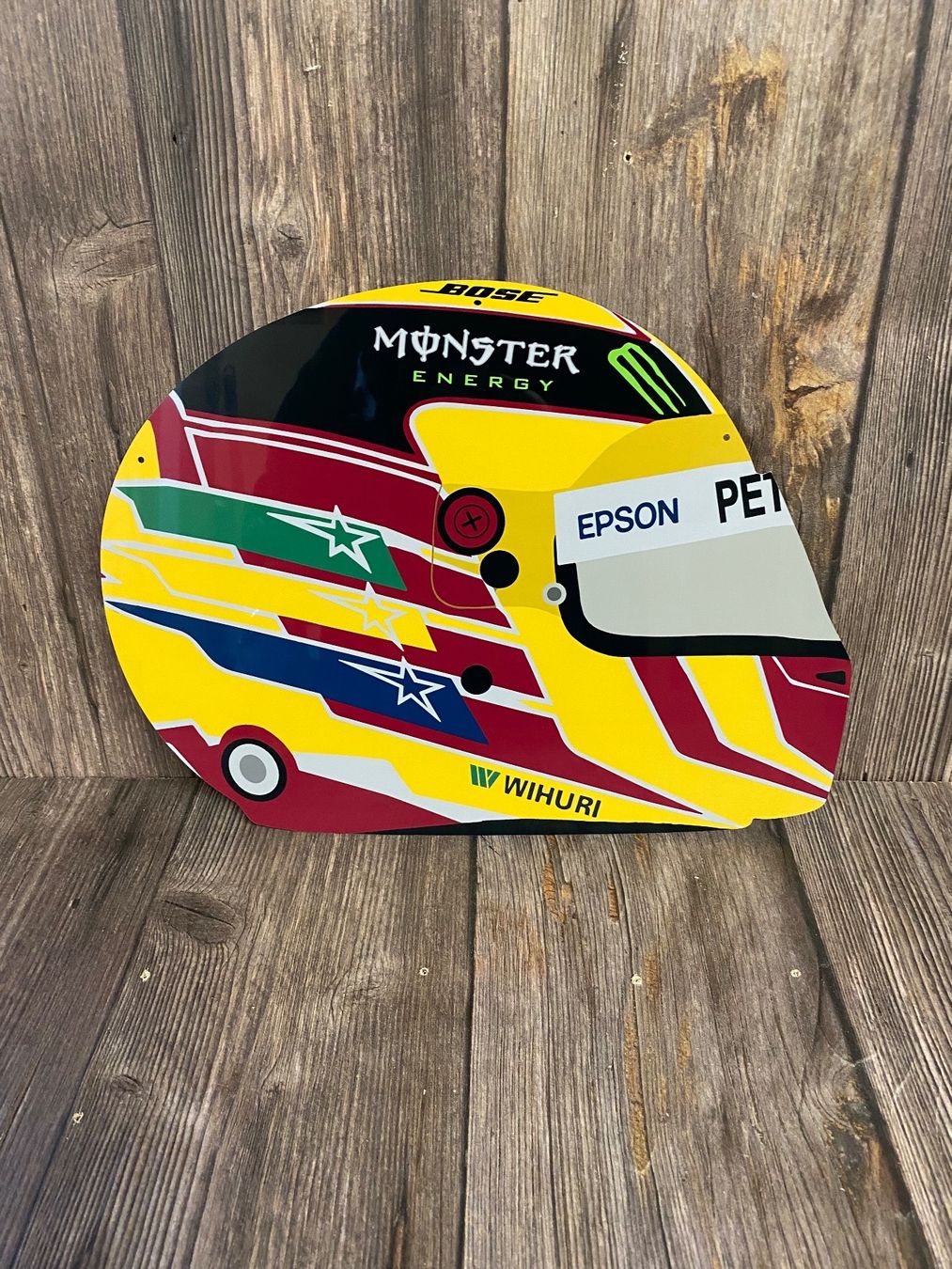 JANUAR DEAL Lewis Hamilton Helmdesign Helm Deko Bild- cool (Neu und ...