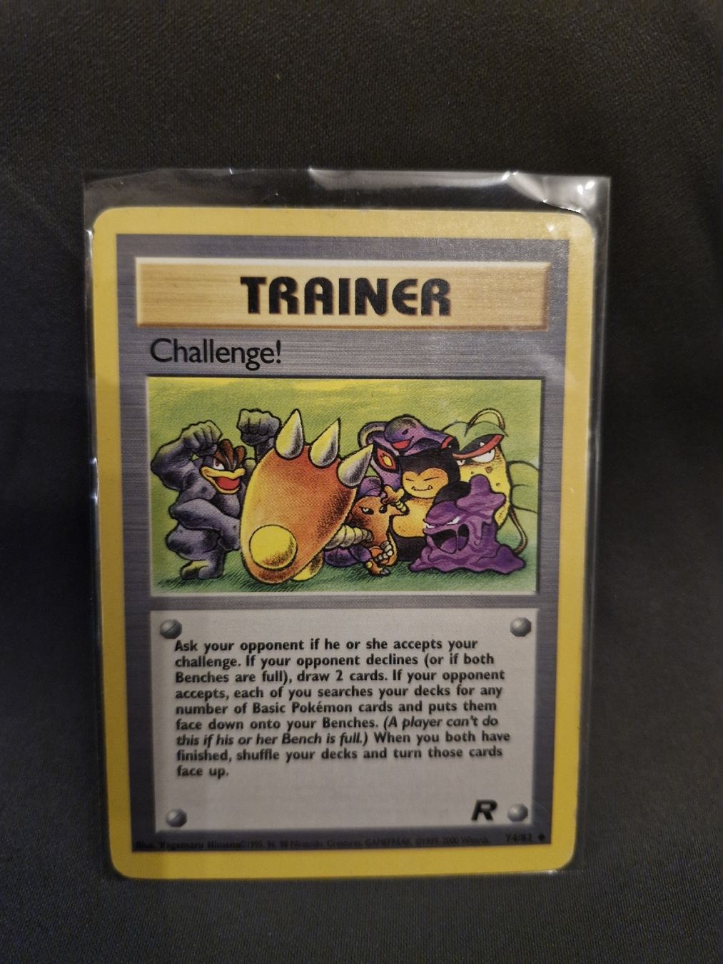 Pokemon Trainer Challenge! Seltene Karte! Team Rocket Set (Gebraucht ...