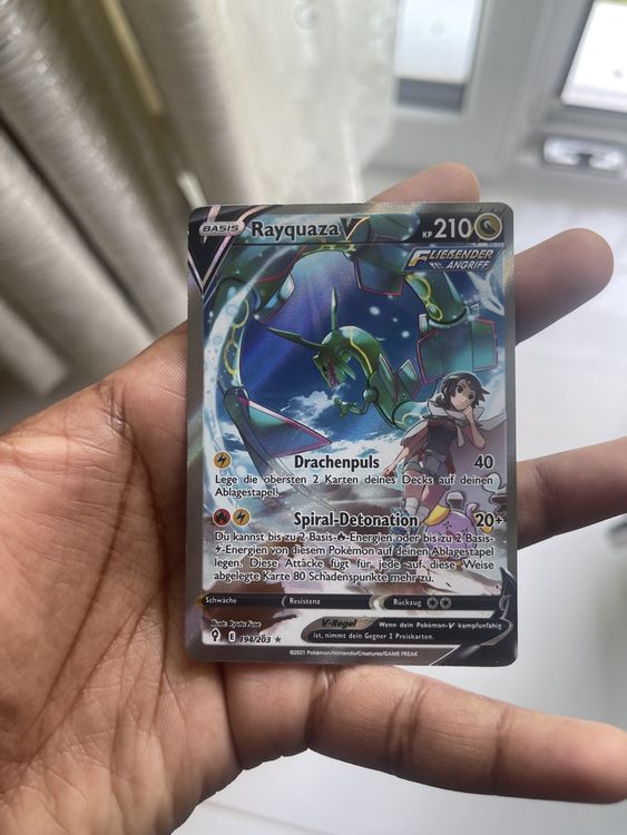 Pokémon rayquaza v alt Art Evolving skies | Kaufen auf Ricardo