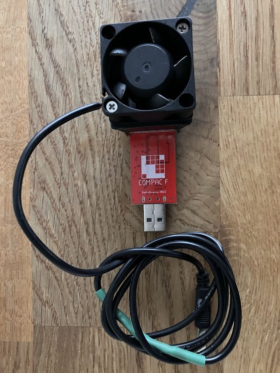 GekkoScience Compac f USB Miner mit aktiver Kühlung | Kaufen auf Ricardo