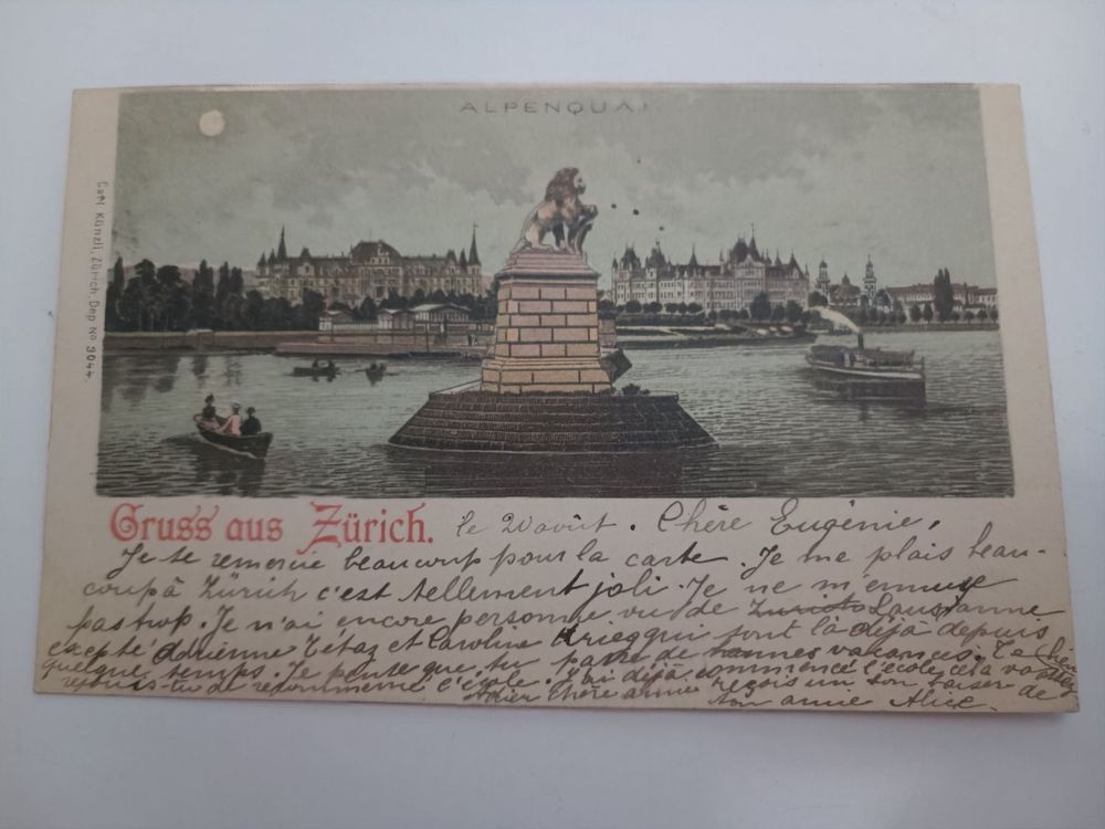 Gruss aus Zurich (Gebraucht) in La Croix (Lutry) für CHF 1 – mit Lieferung auf Ricardo kaufen