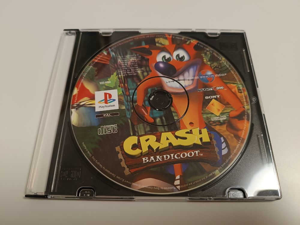 Crash Bandicoot (nur CD) (Gebraucht) in Gasel für CHF 15 – mit ...