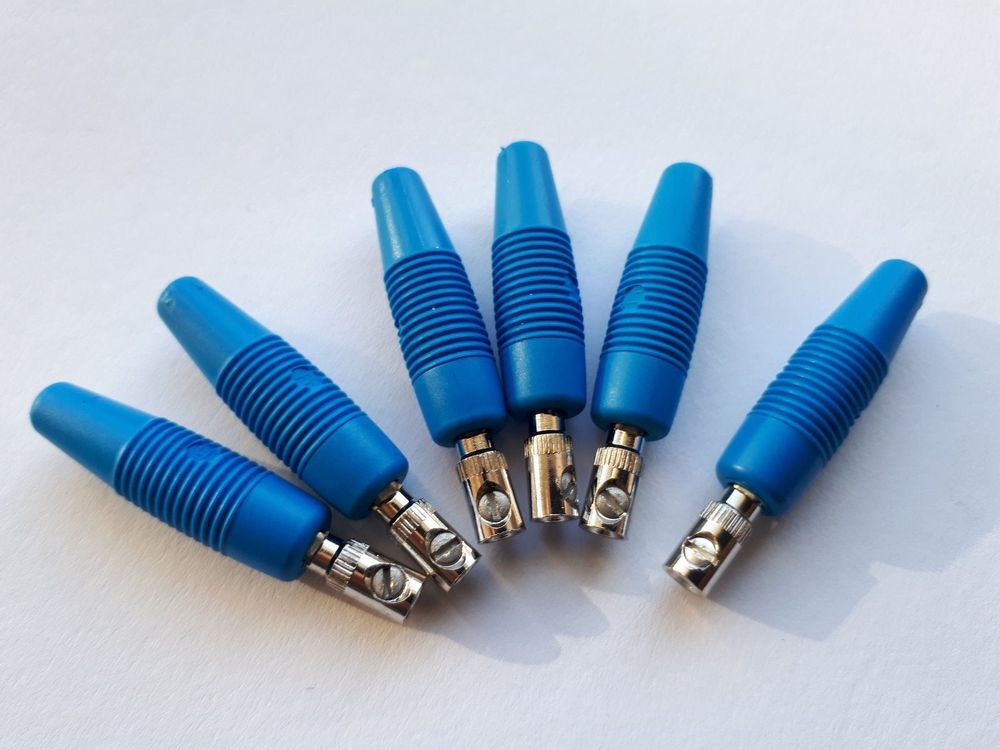 6 Stk. Laborstecker Hirschmann Ø 4 mm | Kaufen auf Ricardo