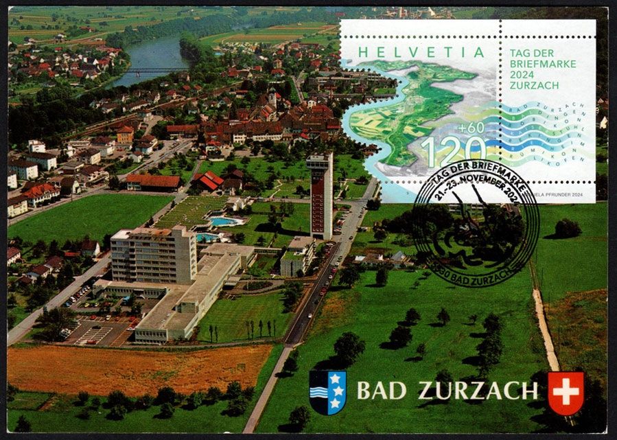 MK Vintage TdB Zurzach 2024, Stempel Tag der Briefmarke (Neu (gemäss Beschreibung)) in Dottikon ...