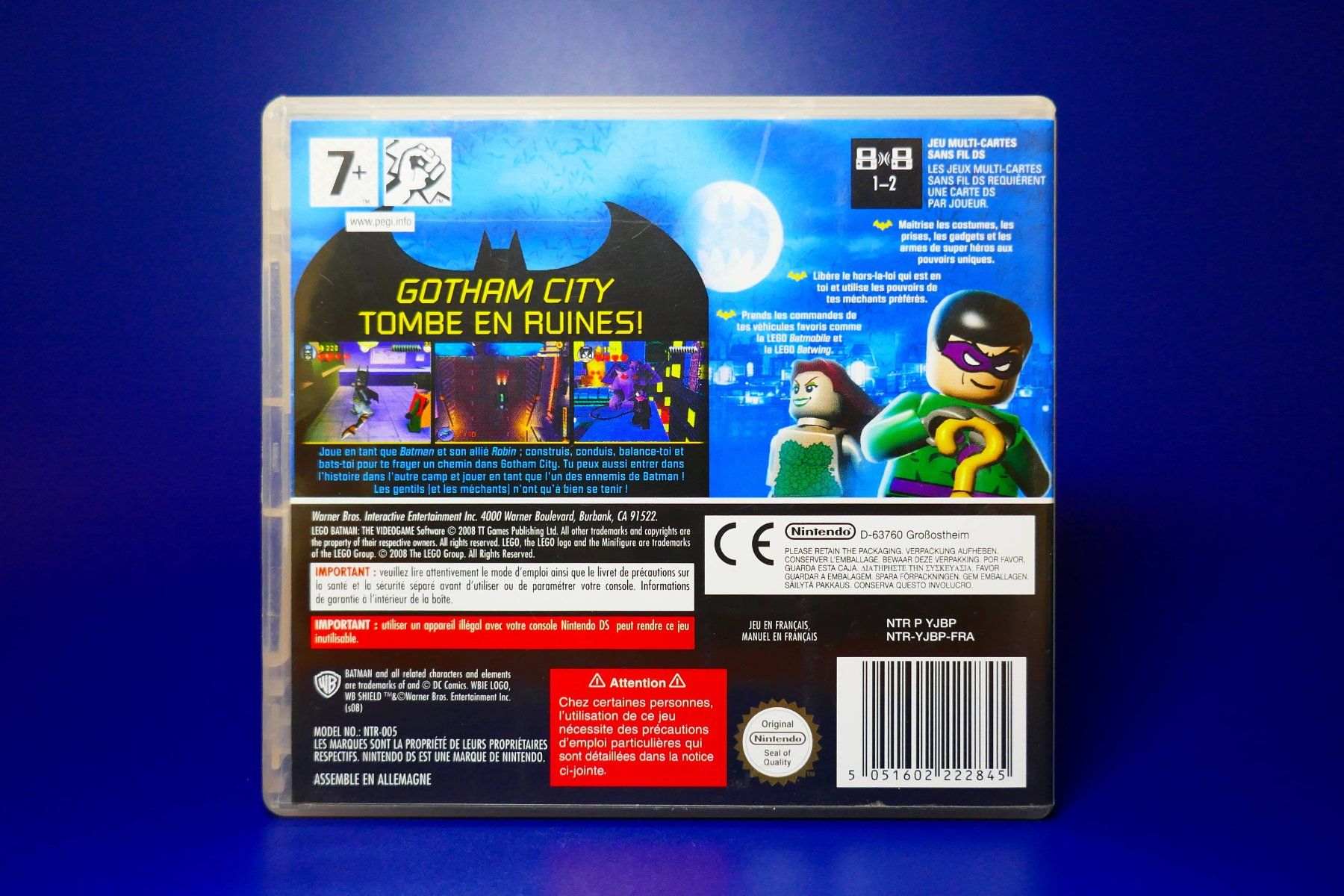 Lego Batman : Le Jeu Vidéo - Nintendo DS (D'occasion) à Vuarrens pour ...