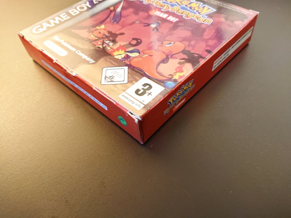 Gameboy Advance GBA - Pokemon Mystery Dungeon Team Rot - CIB (Gebraucht ...