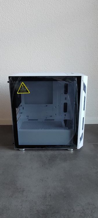 Silverstone Fara H1M Micro-ATX Gehäuse weiss Tempered Glass (Neu ...