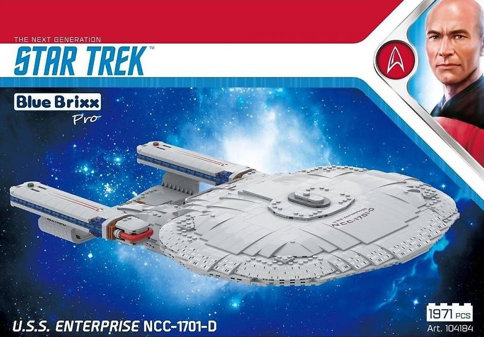 BlueBrixx-Pro 104184 Star Trek USS Enterprise NCC-1701-D (Neu und ...