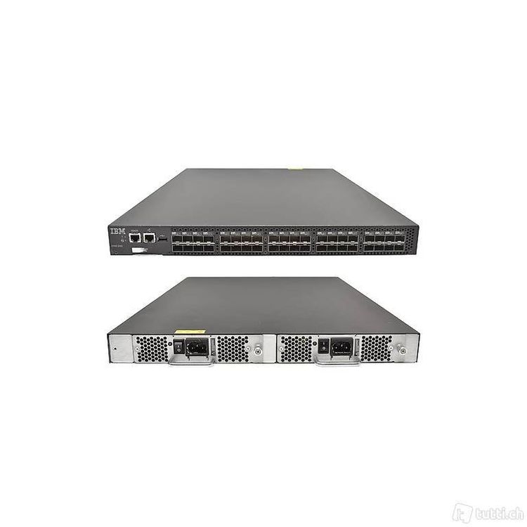 IBM (Brocade) 2498-B40 Fibre Channel Switch, 48 Ports aktiv (D'occasion ...