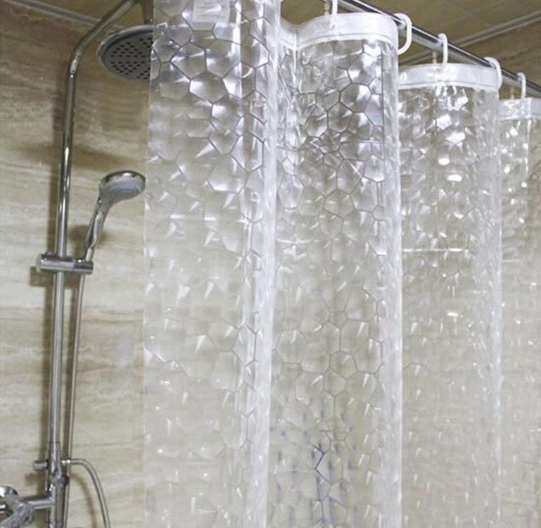 Duschvorhang 3D-Effekt 180cm - Rideau de douche (Neu und originalverpackt) in Lausanne für CHF ...